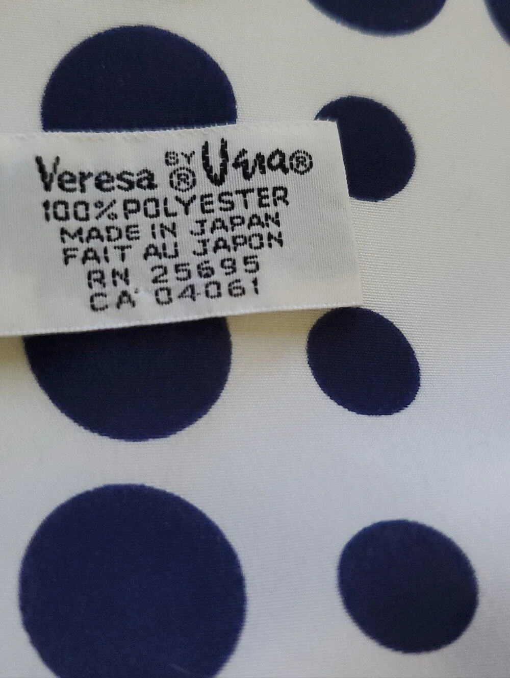 Vera Neumann | Accessories | Logo Vera Neumann Silky Scarf White Blue ...